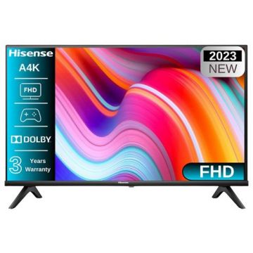 טלוויזיה חכמה "40 מבית HISENSE הייסנס דגם 40A4K