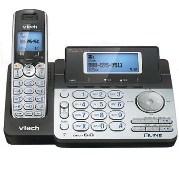 טלפון אלחוטי דו קווי מבית VTECH דגם DS6151