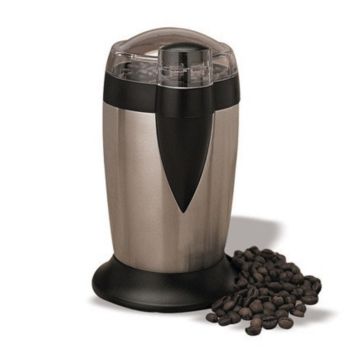 מטחנת קפה סטיל מבית HEMILTON המילטון דגם HEM-260